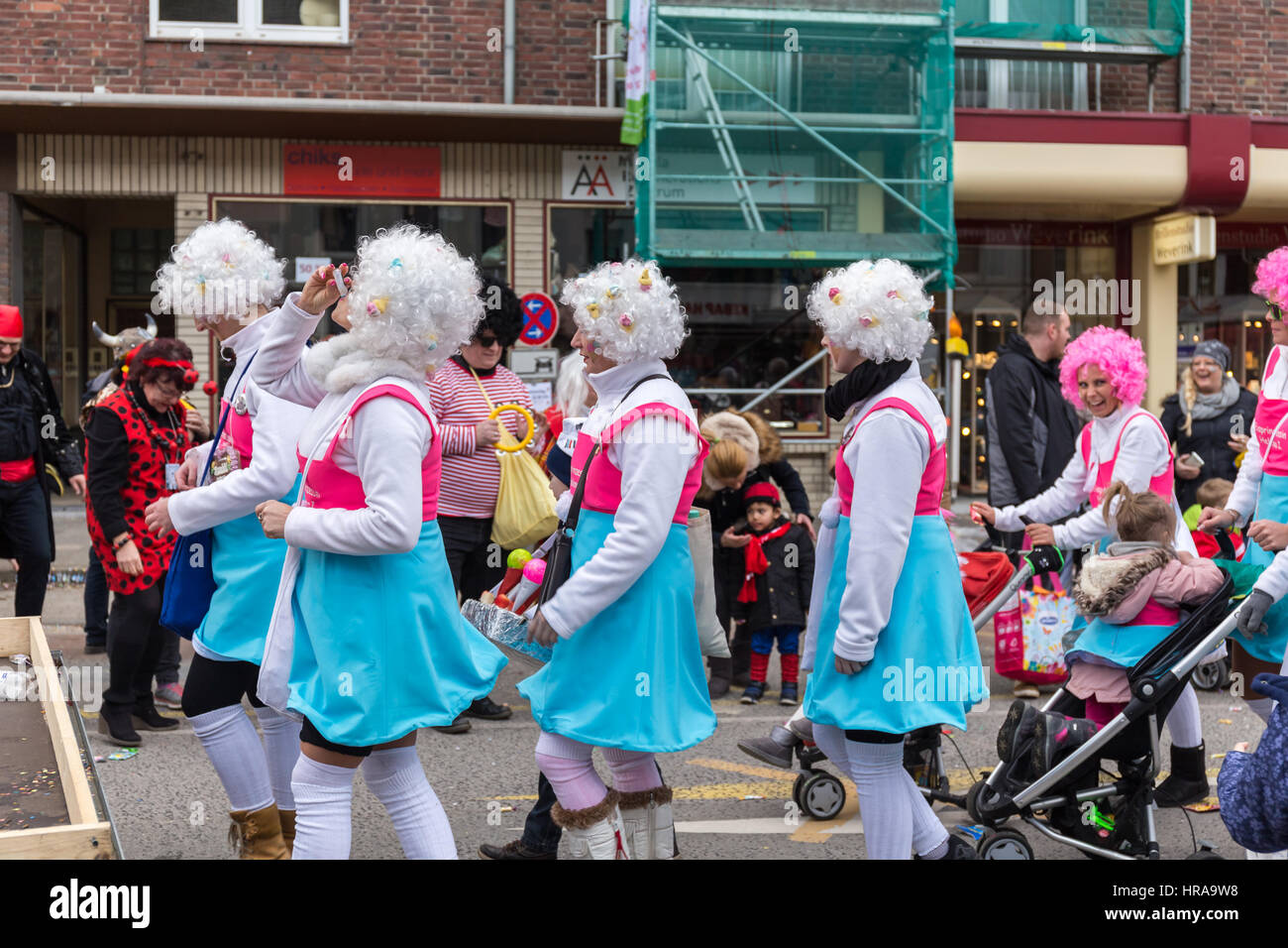 Stolberg, Germany - Rose Monday Parade (Rosenmontagszug) on February ...