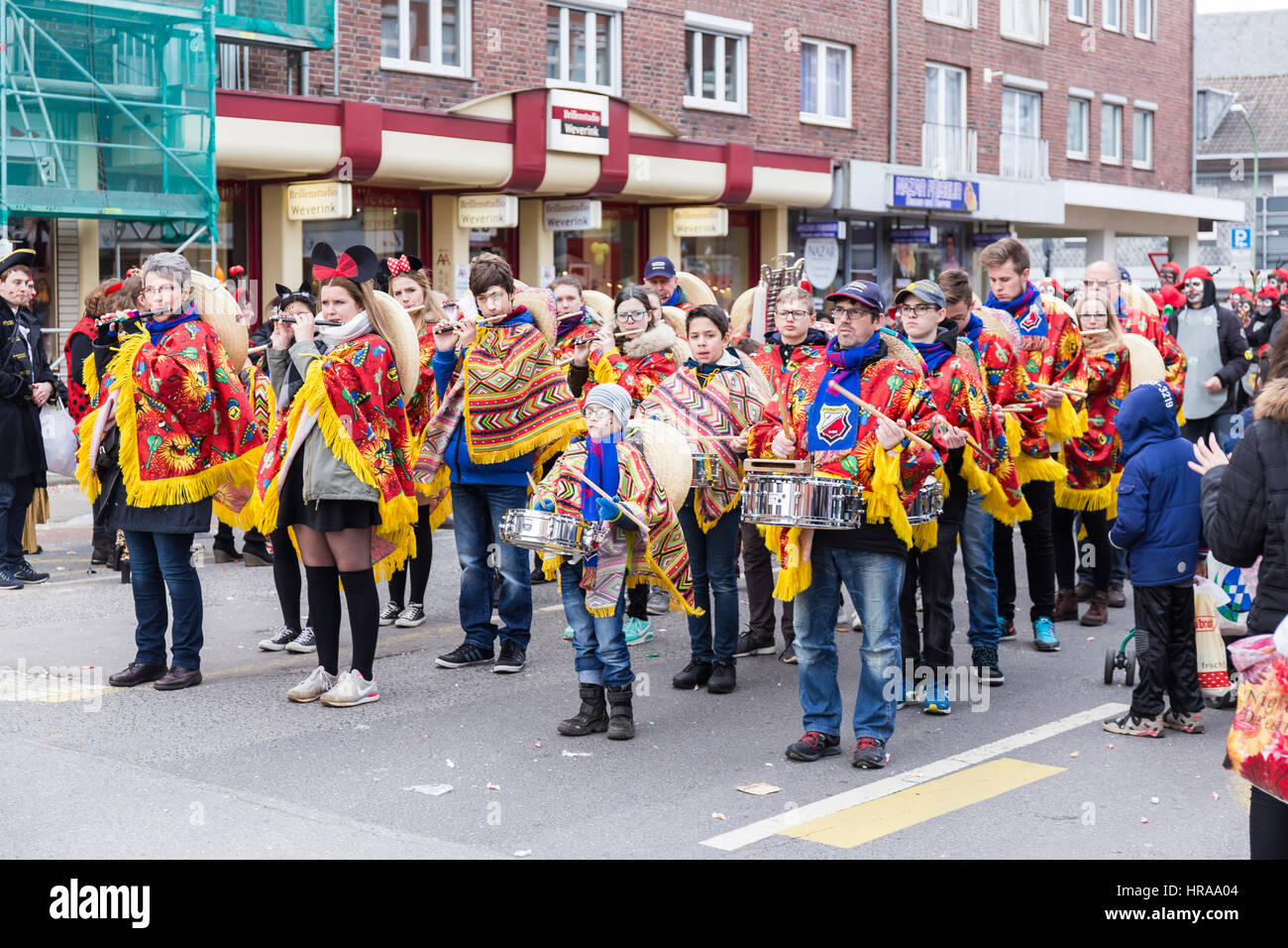 Stolberg, Germany - Rose Monday Parade (Rosenmontagszug) on February ...