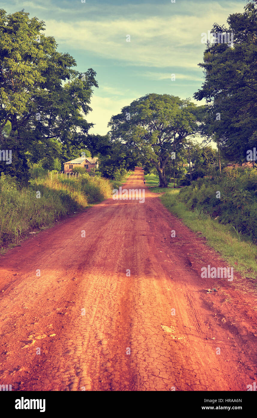 Red soil road hi-res stock photography and images - Alamy