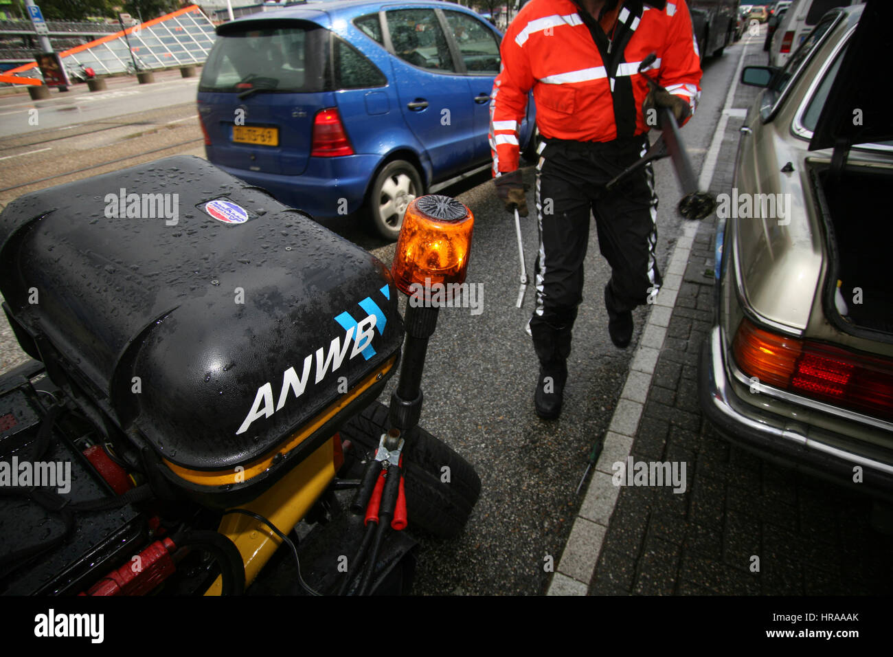 Triple A service in the netherlands (ANWB Stock Photo - Alamy