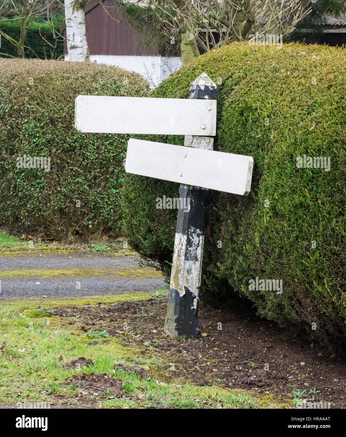 Street sign in the countryside Stock Photo - Alamy