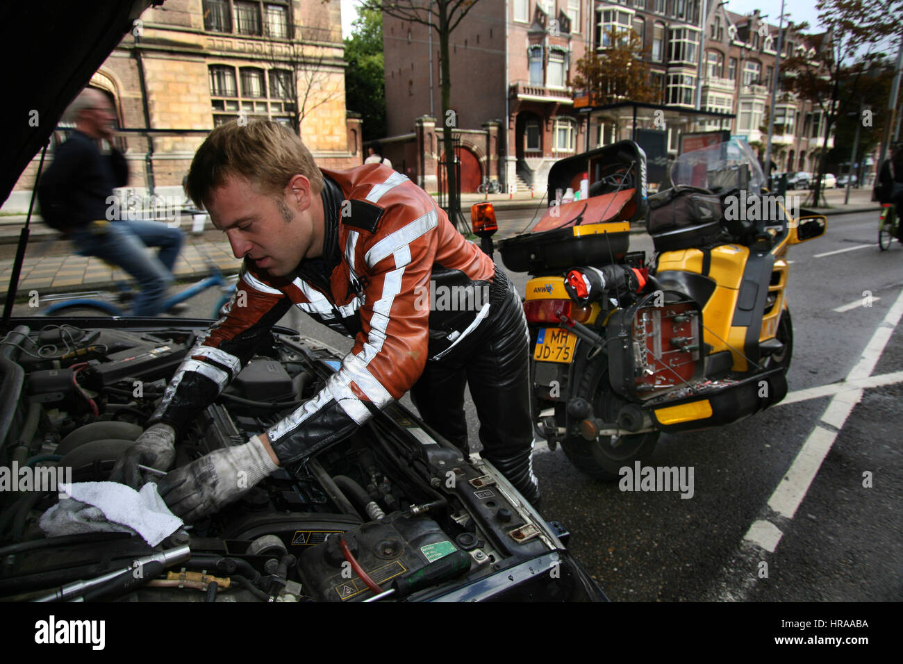 Triple A service in the netherlands (ANWB Stock Photo - Alamy