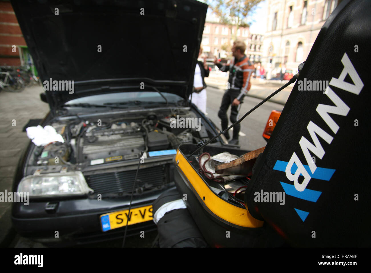 Triple A service in the netherlands (ANWB Stock Photo - Alamy