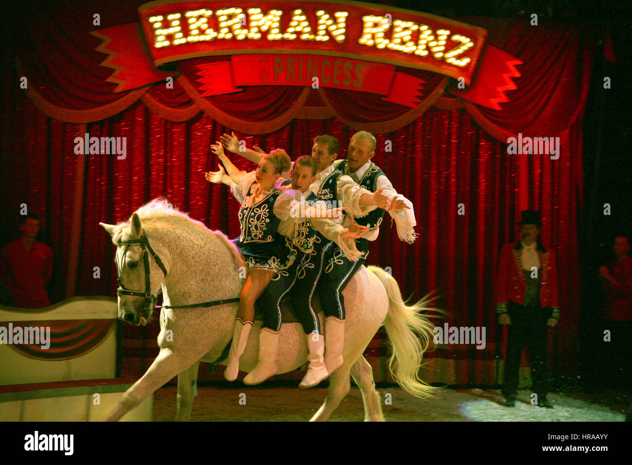 Dutch circus show Stock Photo - Alamy