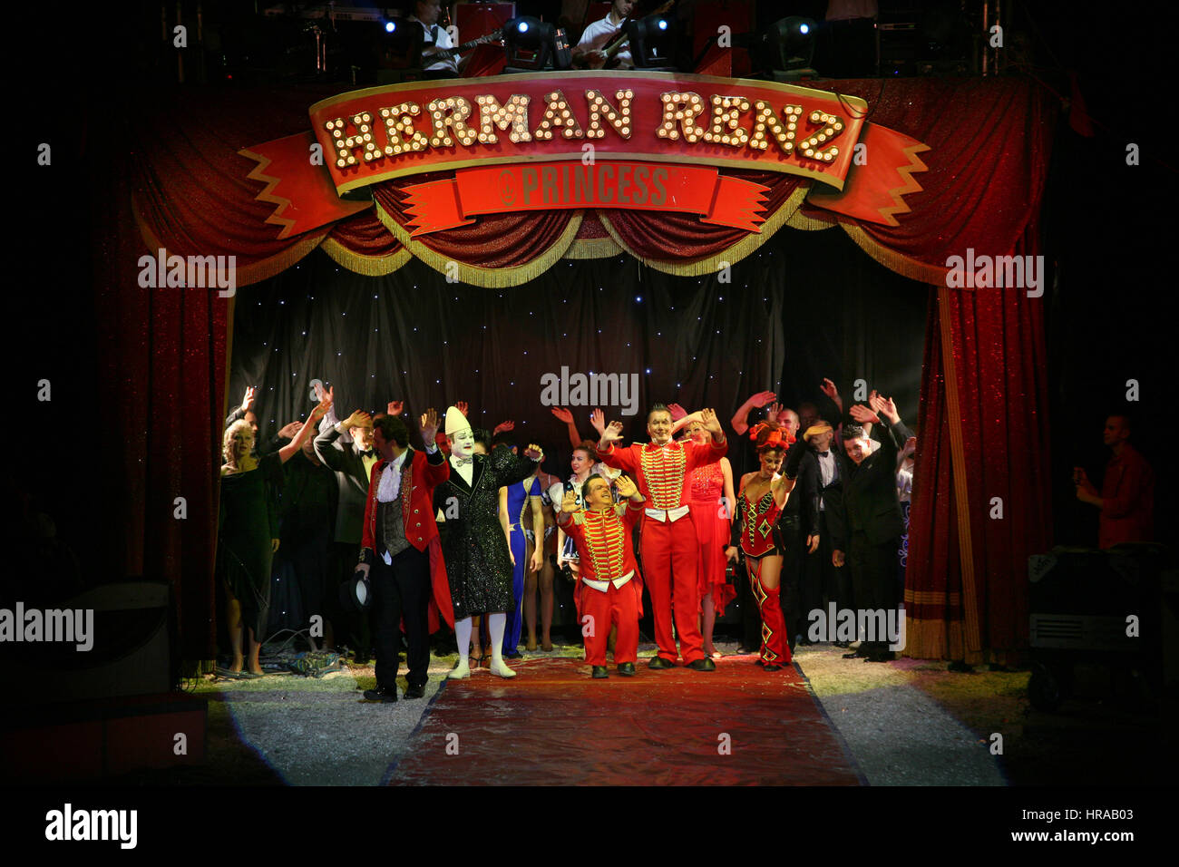 dutch circus show Stock Photo - Alamy