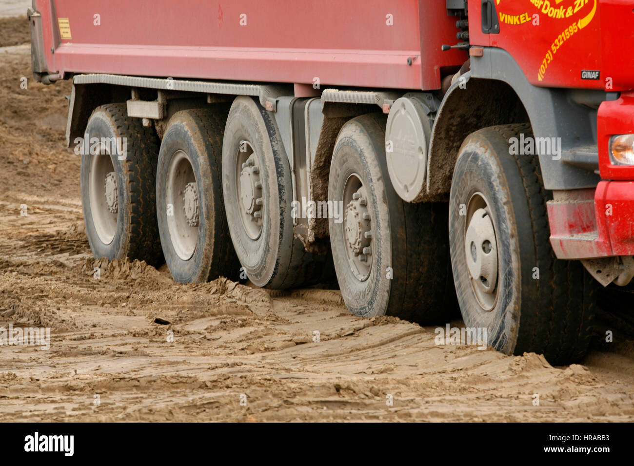 Earth moving truck wheels hi-res stock photography and images - Alamy