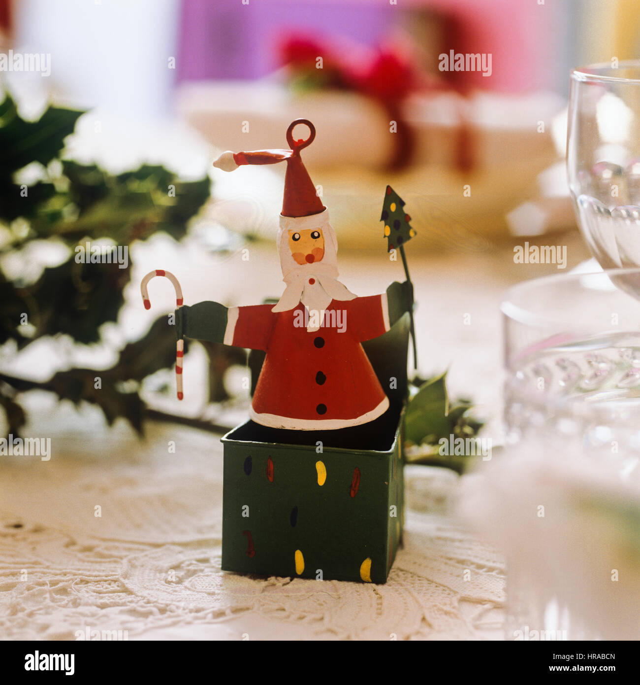 Traditional santa decoration hi-res stock photography and images - Alamy