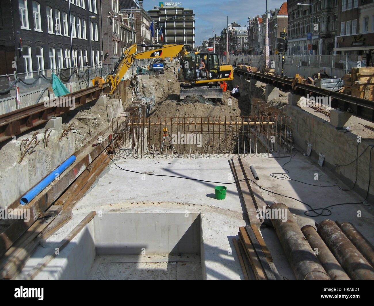 Construction work amsterdam holland hi-res stock photography and images ...
