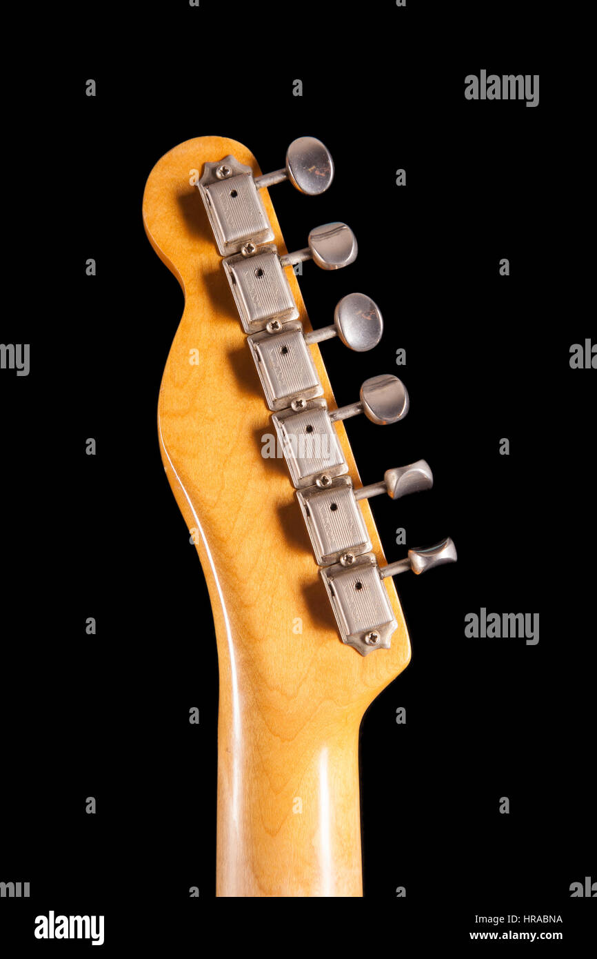 Fender telecaster sunburst hi-res stock photography and images - Alamy