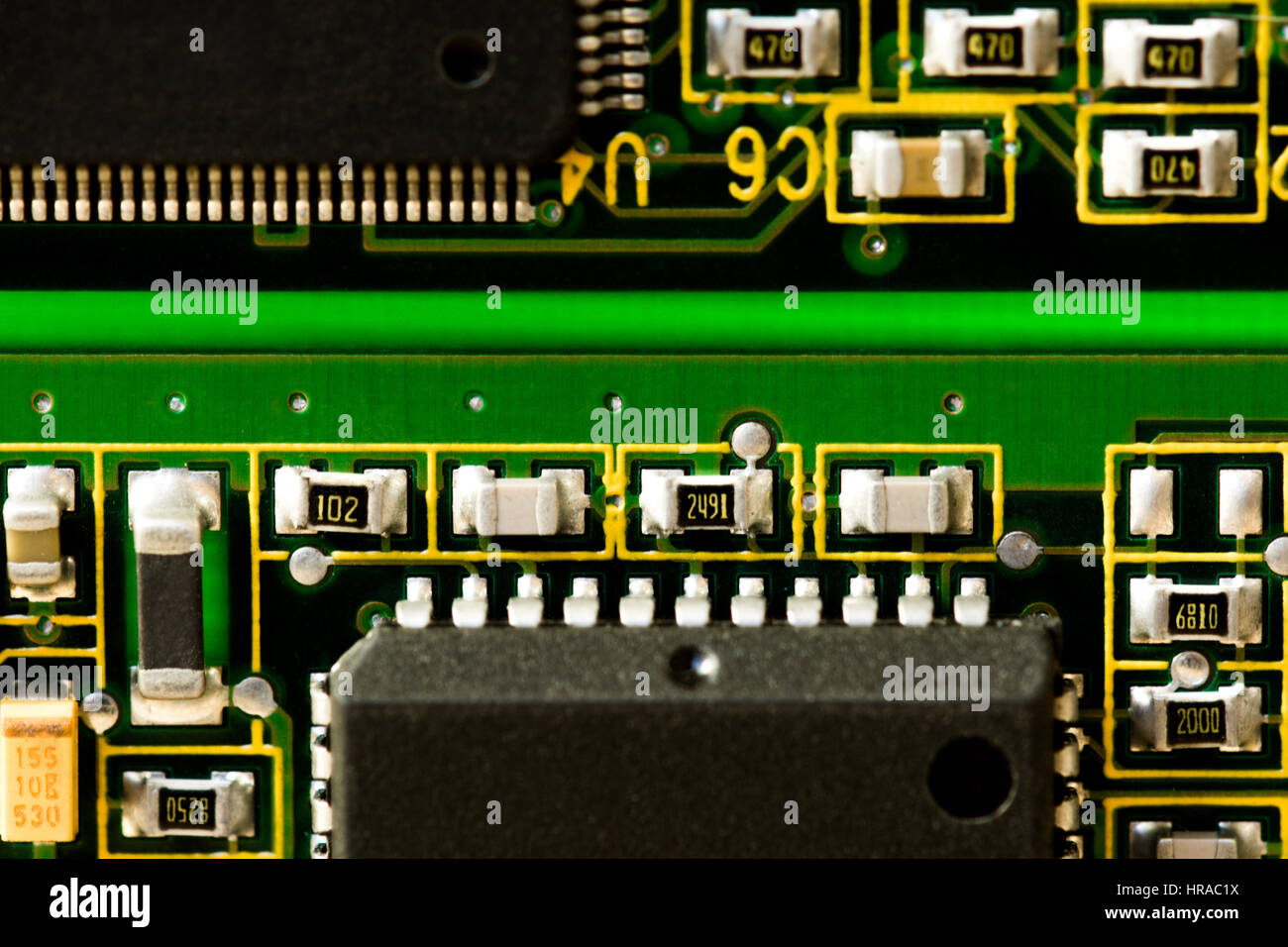 Electronic circuit board Stock Photo - Alamy