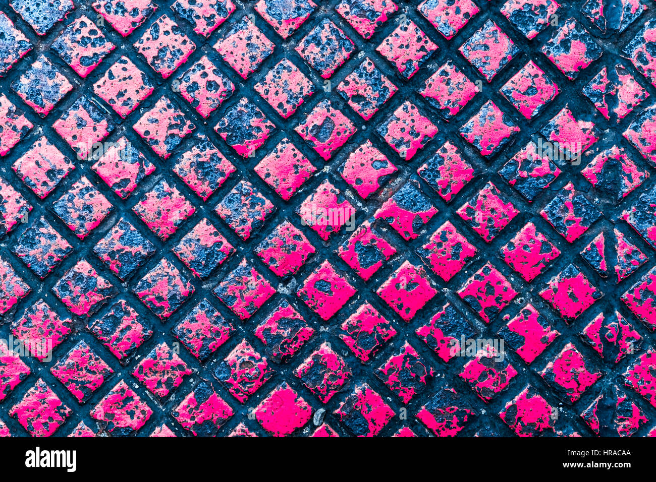 Background of metal plate in pink color Stock Photo - Alamy