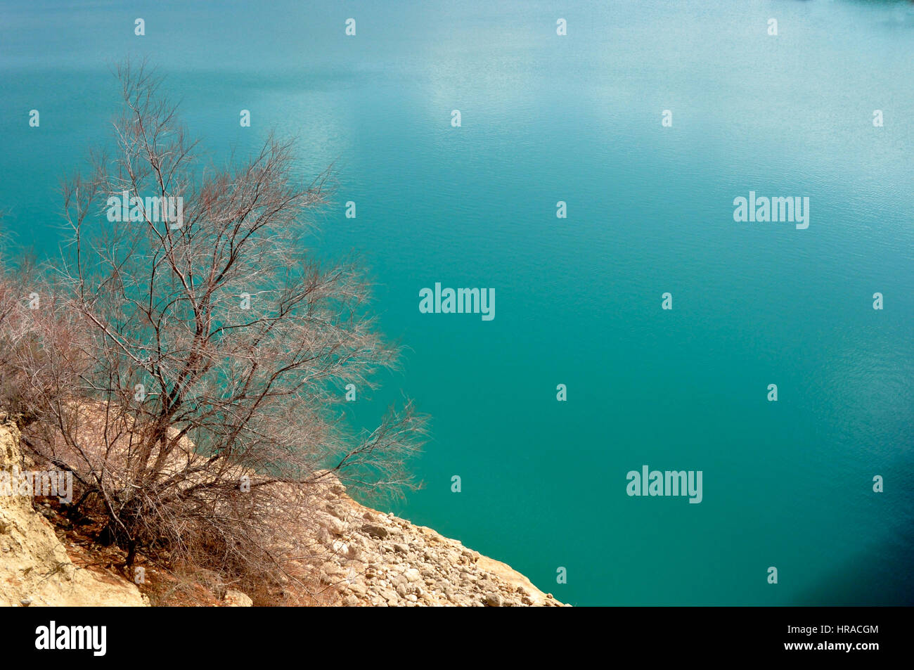 Emerald Green Water Lake Stock Photo - Alamy