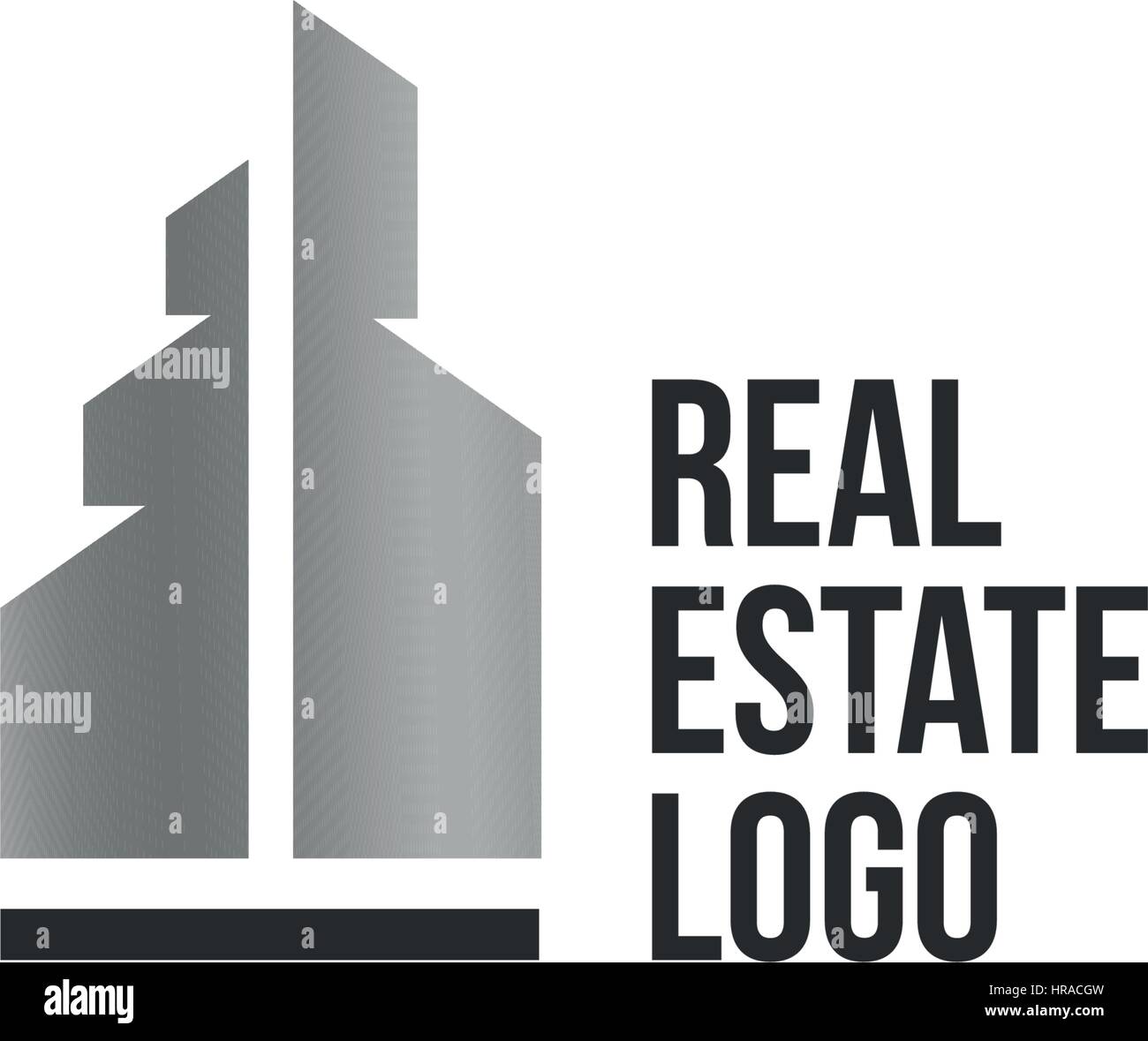 Building house logo vector Stock Vector Images - Alamy