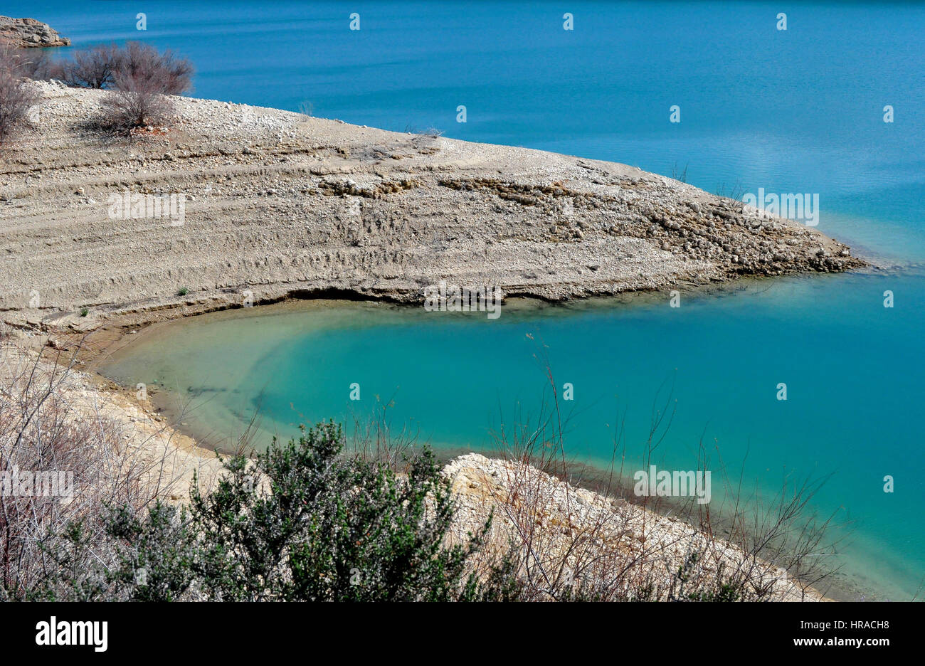 Emerald Green Water Lake Stock Photo - Alamy