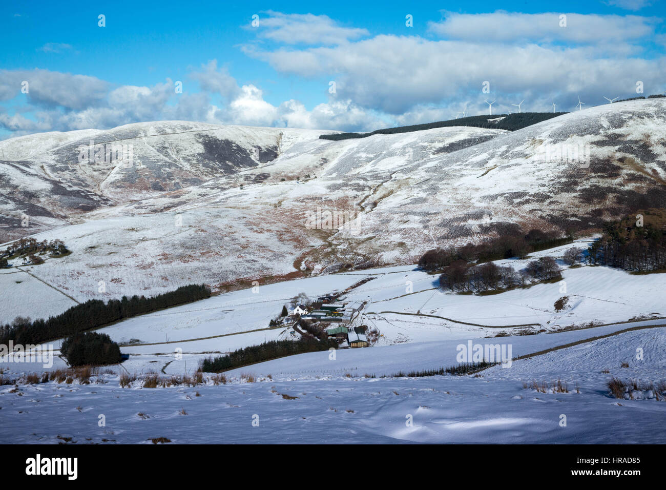 Snowy hills scotland hi-res stock photography and images - Alamy