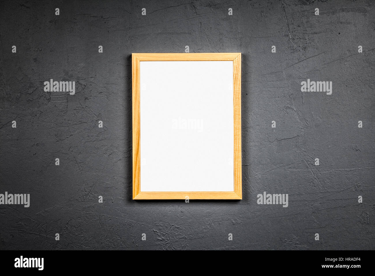 Picture frame on dark background Stock Photo - Alamy