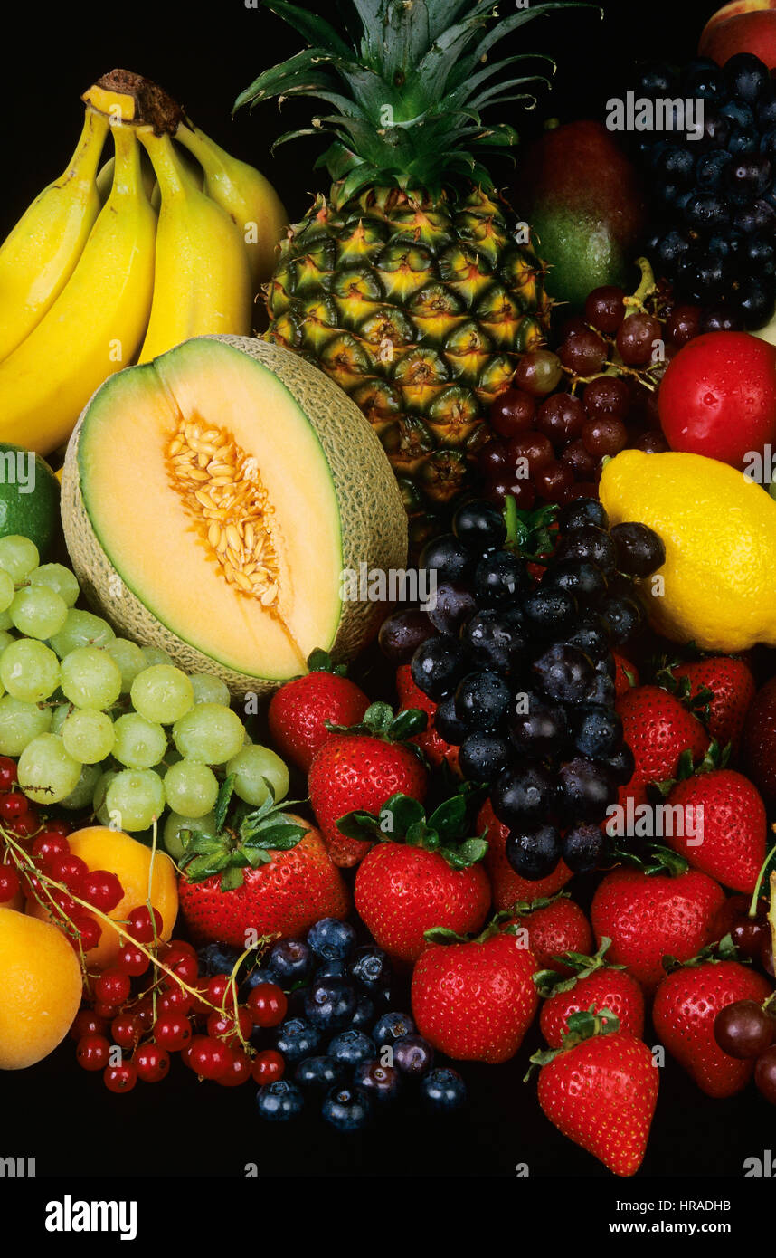Still Life image of Mixed Fruit Stock Photo - Alamy