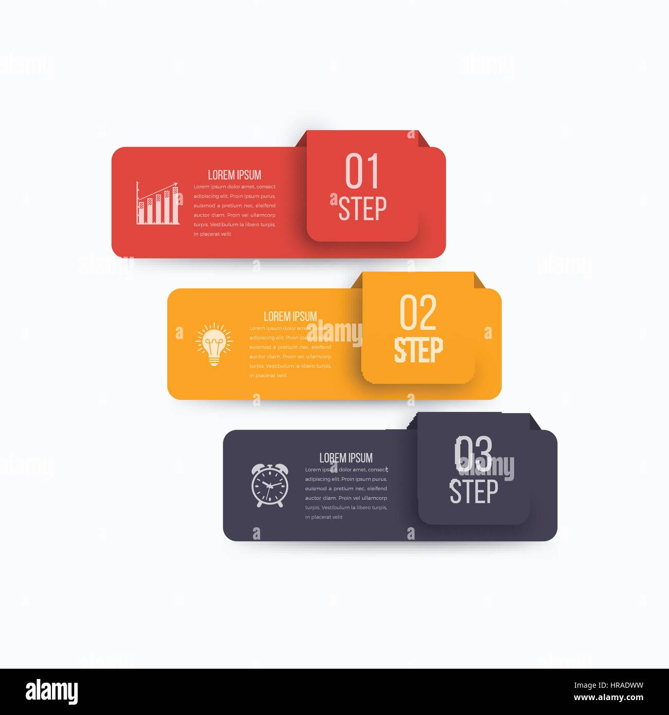 3d graph infographic modern Cut Out Stock Images & Pictures - Alamy