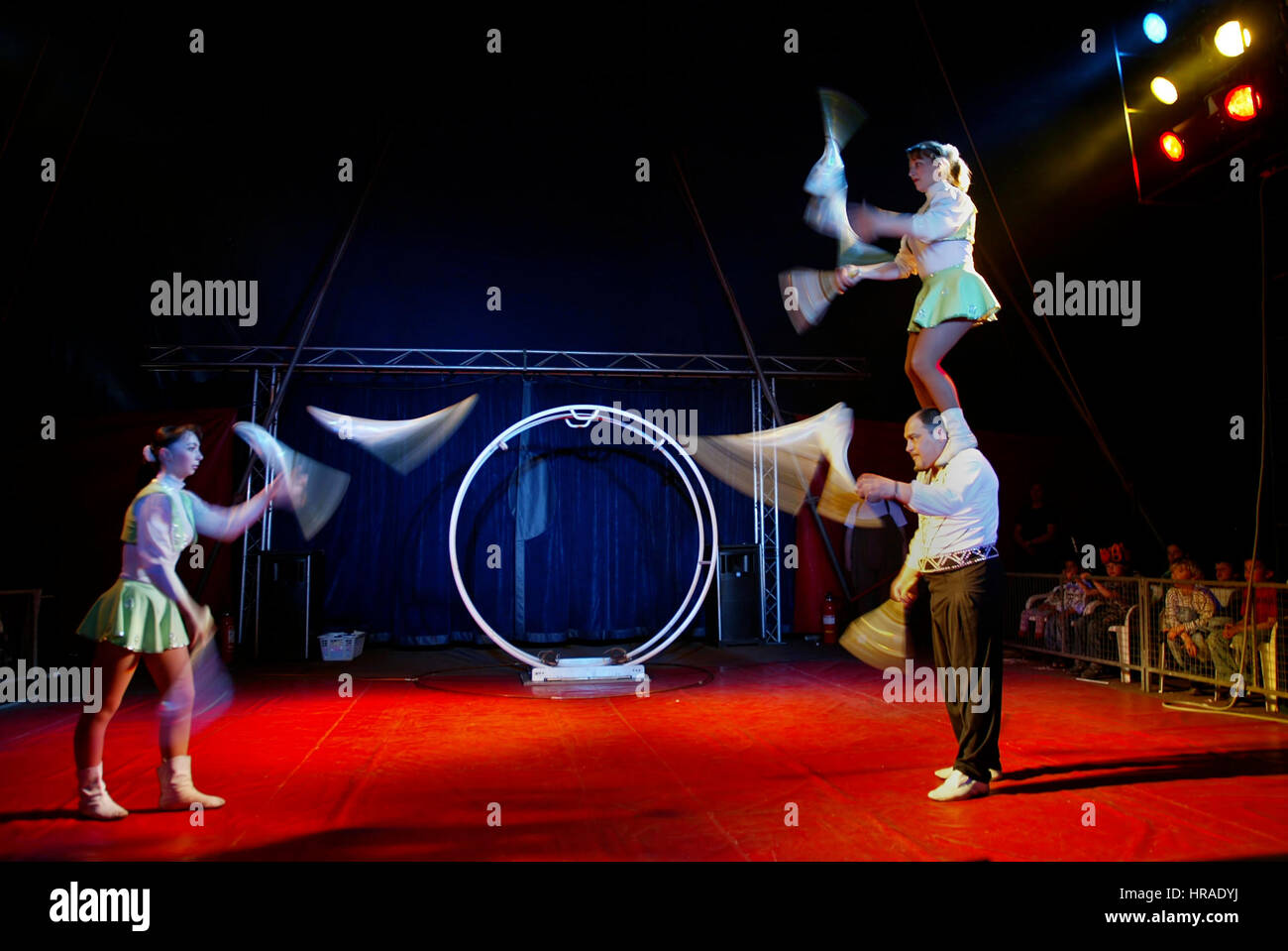 Small dutch circus without animals Stock Photo - Alamy