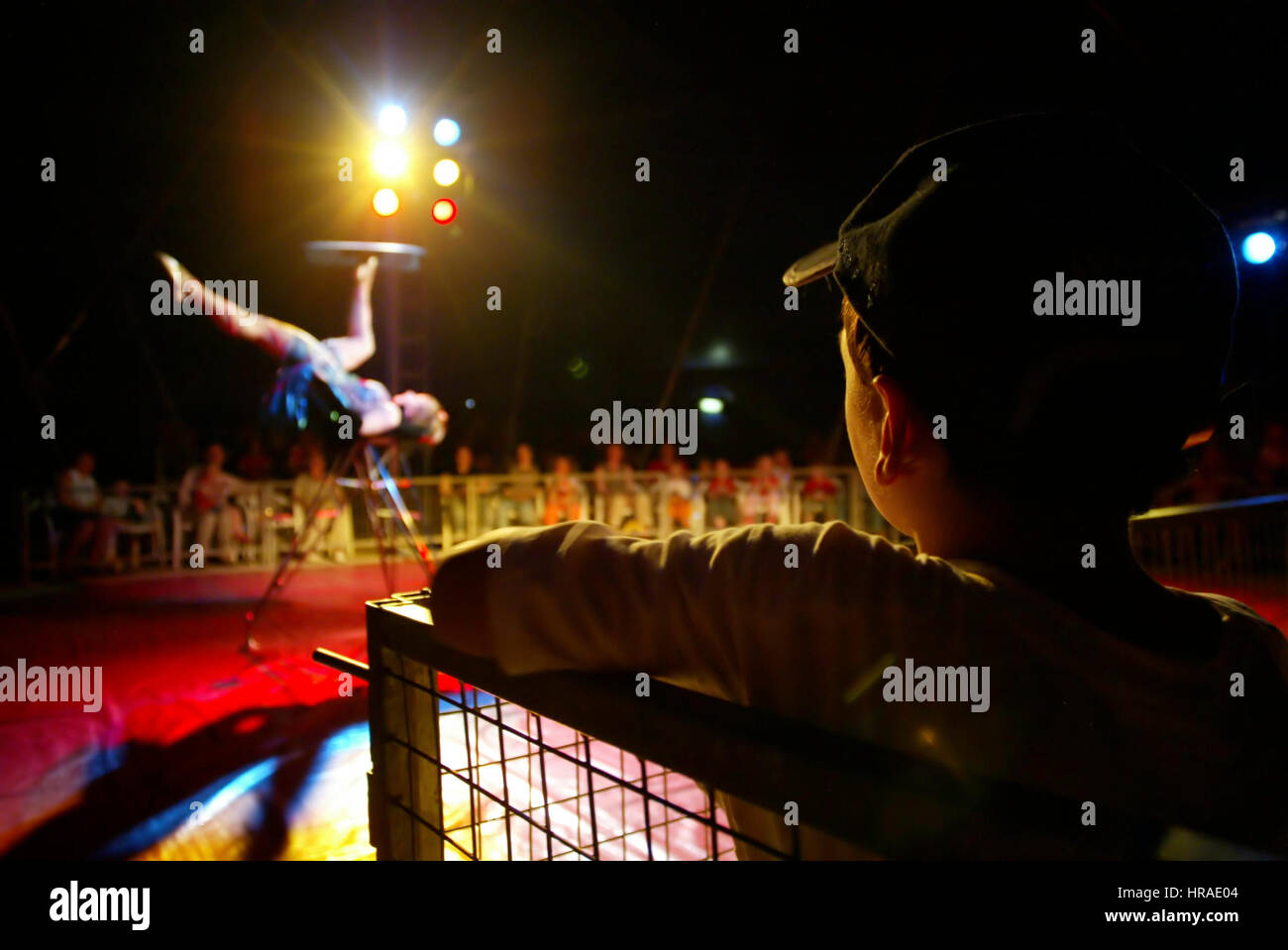 Small dutch circus without animals Stock Photo - Alamy