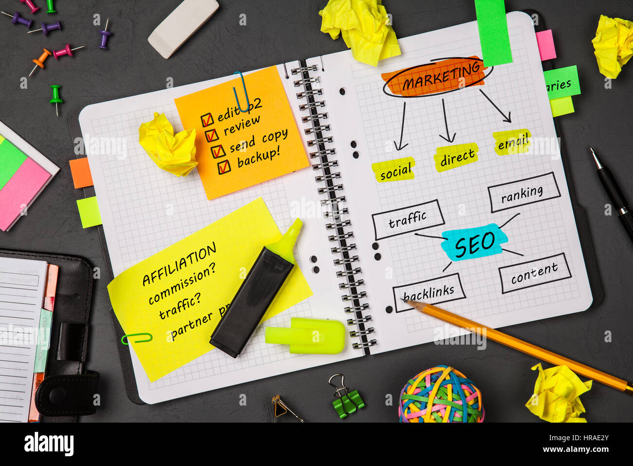 Marketing pen hi-res stock photography and images - Alamy