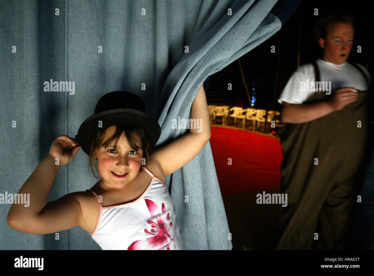 Small dutch circus without animals Stock Photo - Alamy