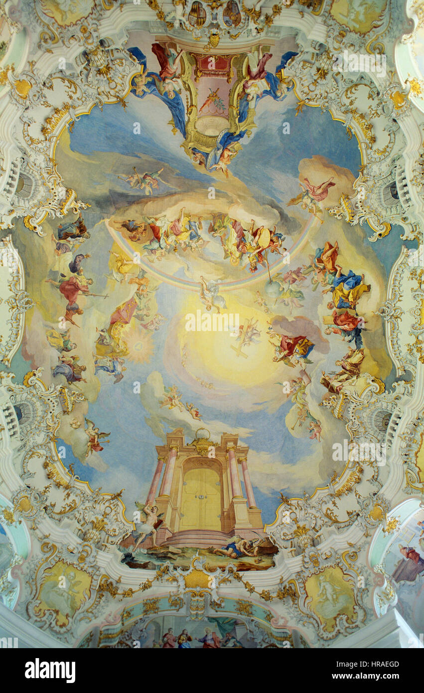 Baroque ceiling hi-res stock photography and images - Alamy