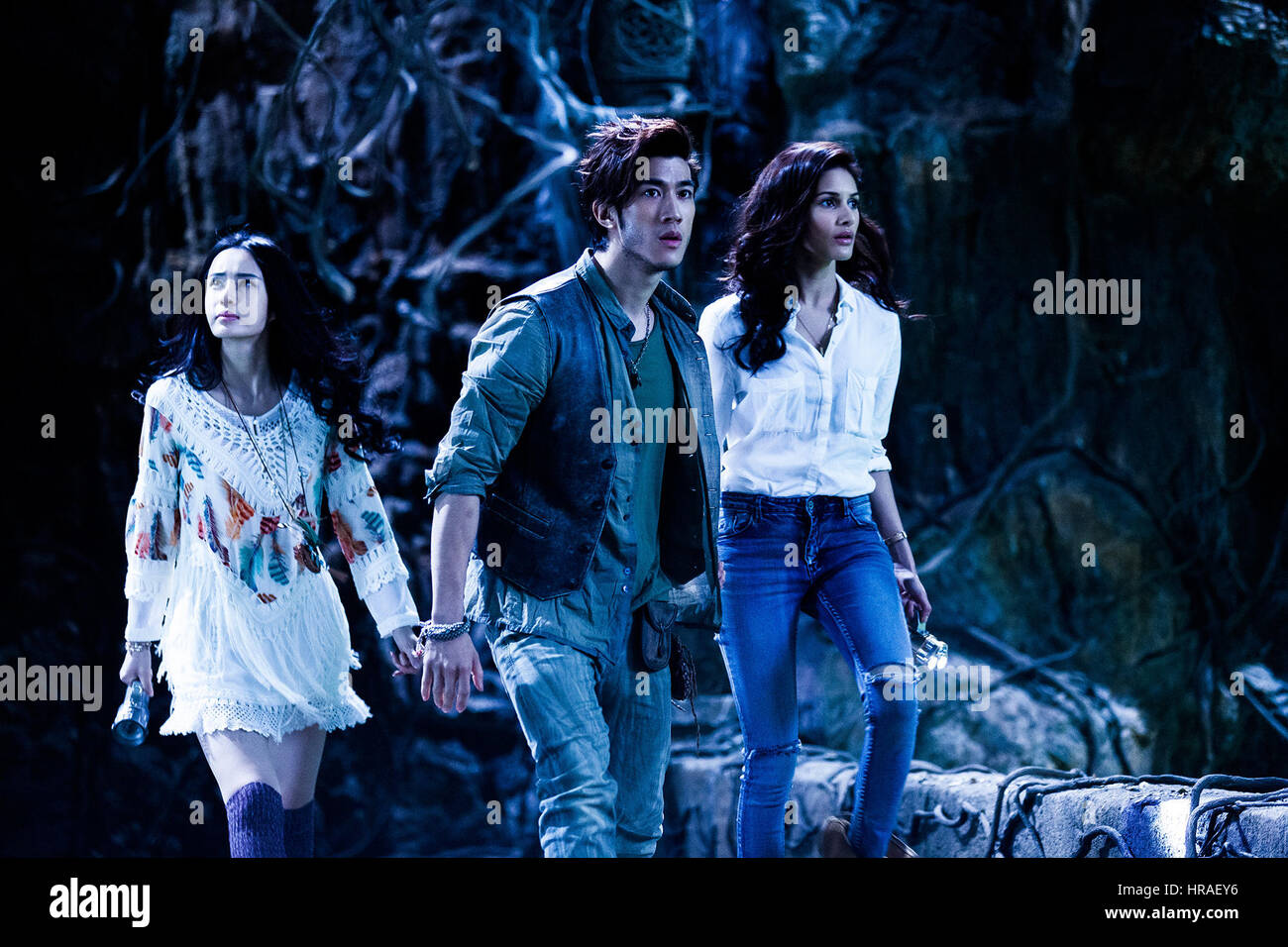 KUNG-FU YOGA, l-r: Aarif Rahman, Mu Qimiya, Amyra Dastur, 2017. ©Well ...