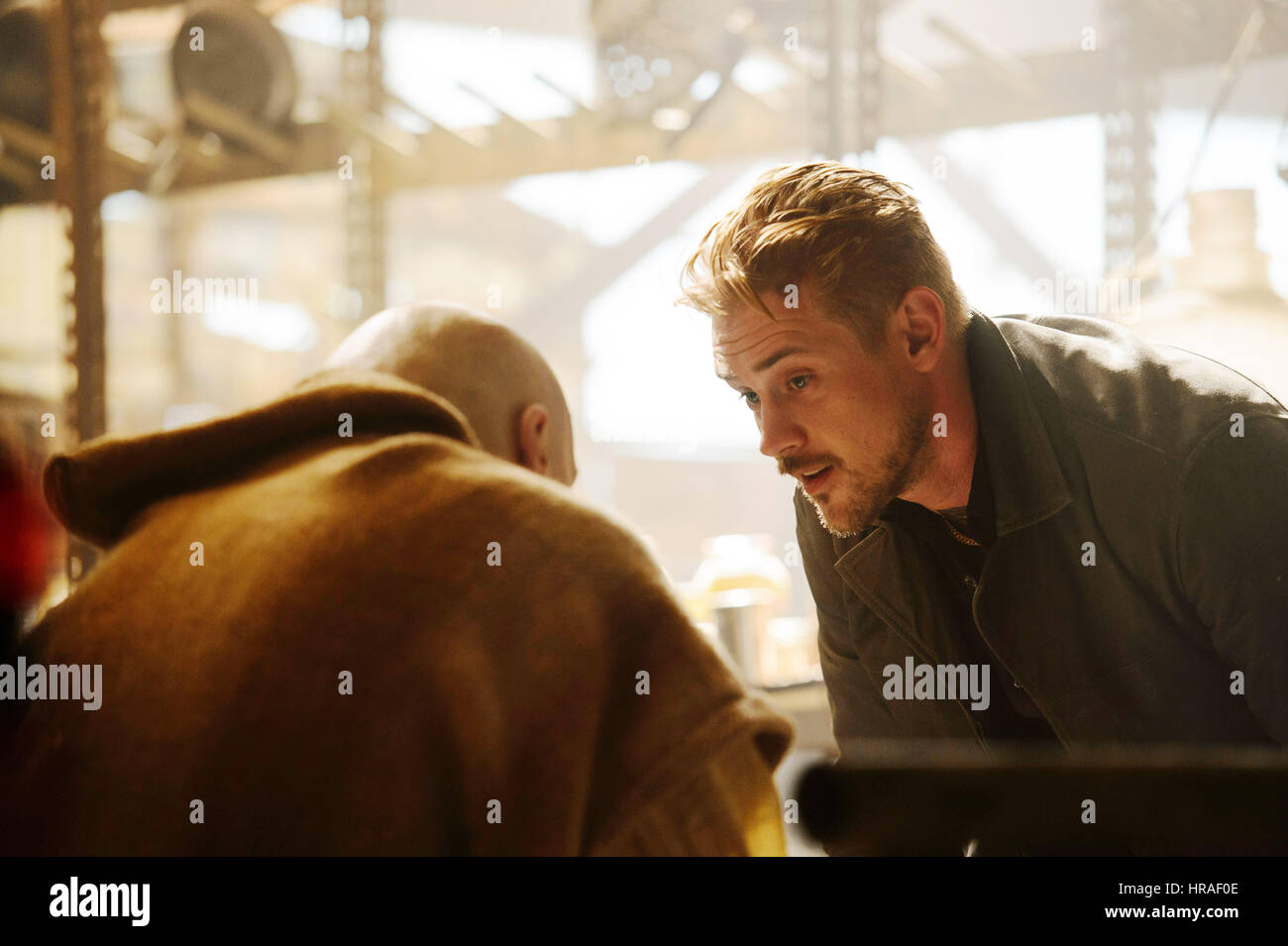 LOGAN, l-r: Patrick Stewart, Boyd Holbrook, 2017. TM & copyright © 20th ...
