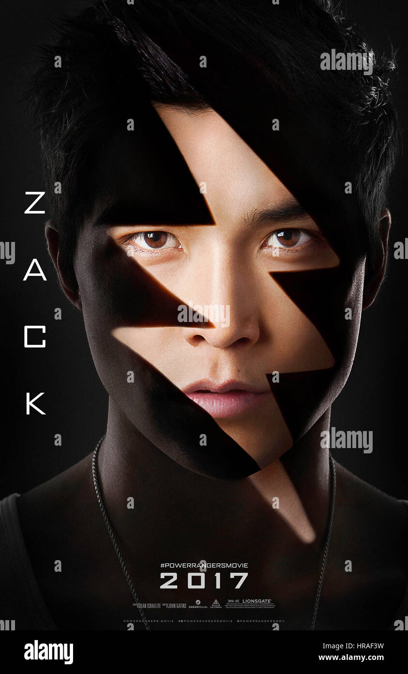 POWER RANGERS, US character poster, Ludi Lin as Zack Taylor / The Black ...