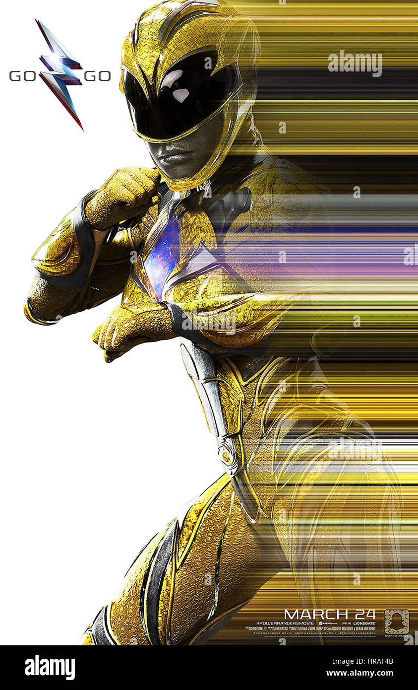 POWER RANGERS, advance character poster, Becky G. as The Yellow Ranger ...