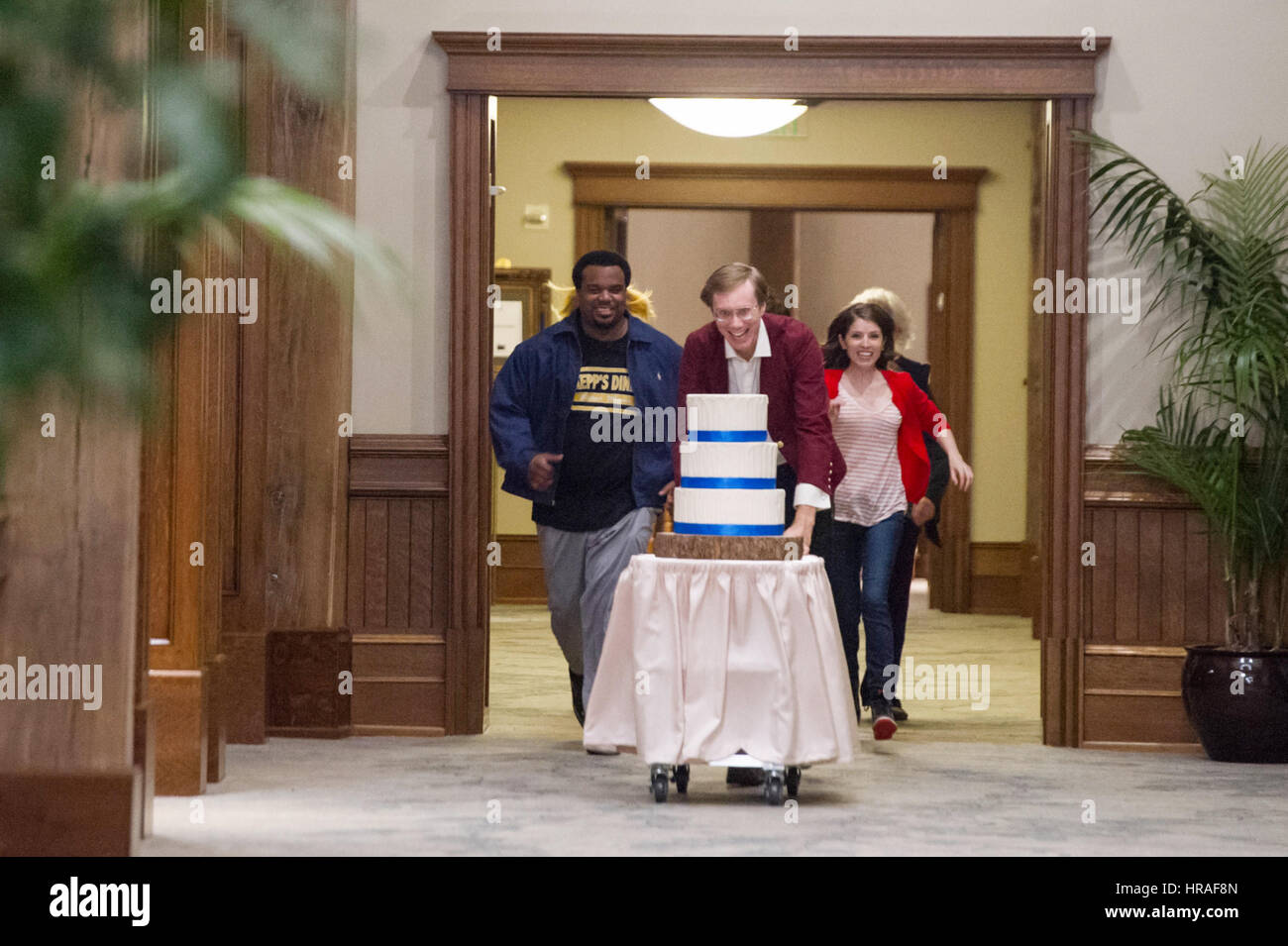 TABLE 19, from left, Craig Robinson, Stephen Merchant, Anna Kendrick ...