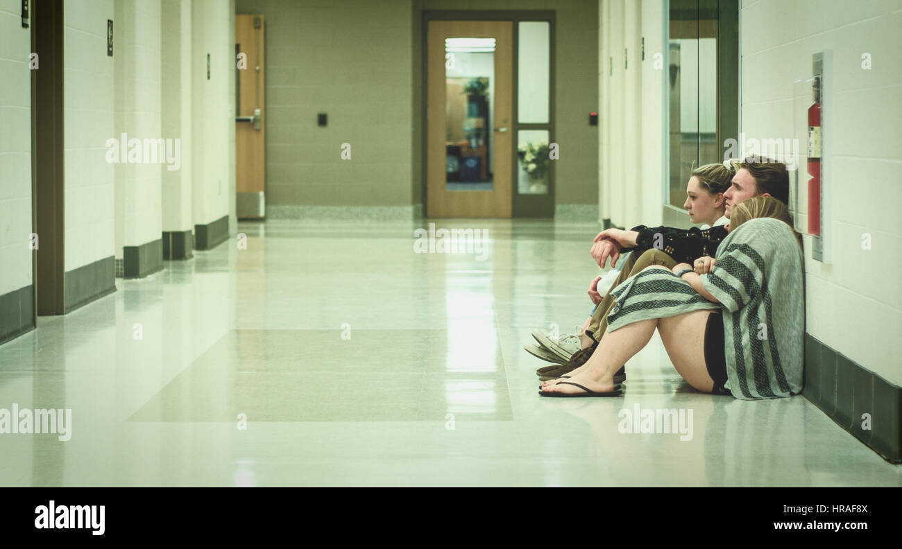 TEARDROPS OF PAINT, from left, Hannah Rowan, Adam Bensinger, Meaghan ...