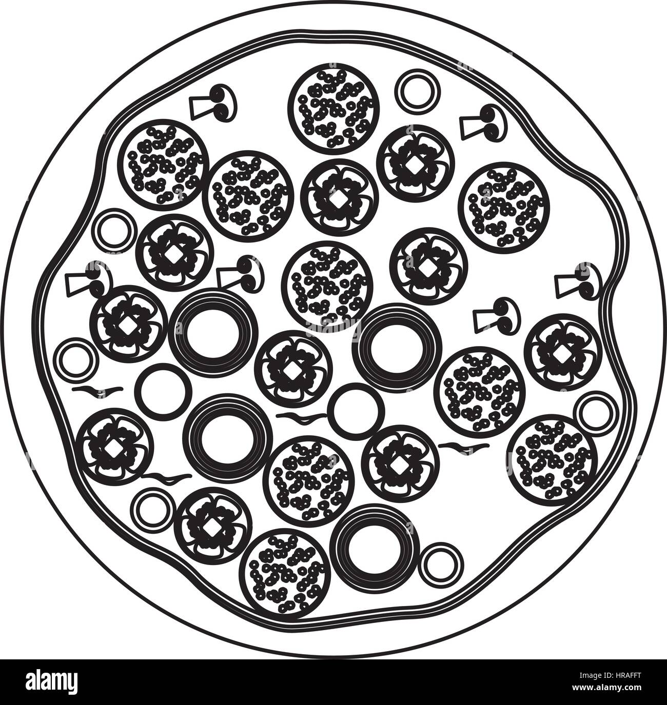 Rounded piece Stock Vector Images - Alamy