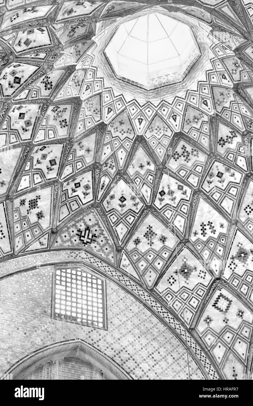blur in iran abstract texture of the religion architecture mosque roof ...