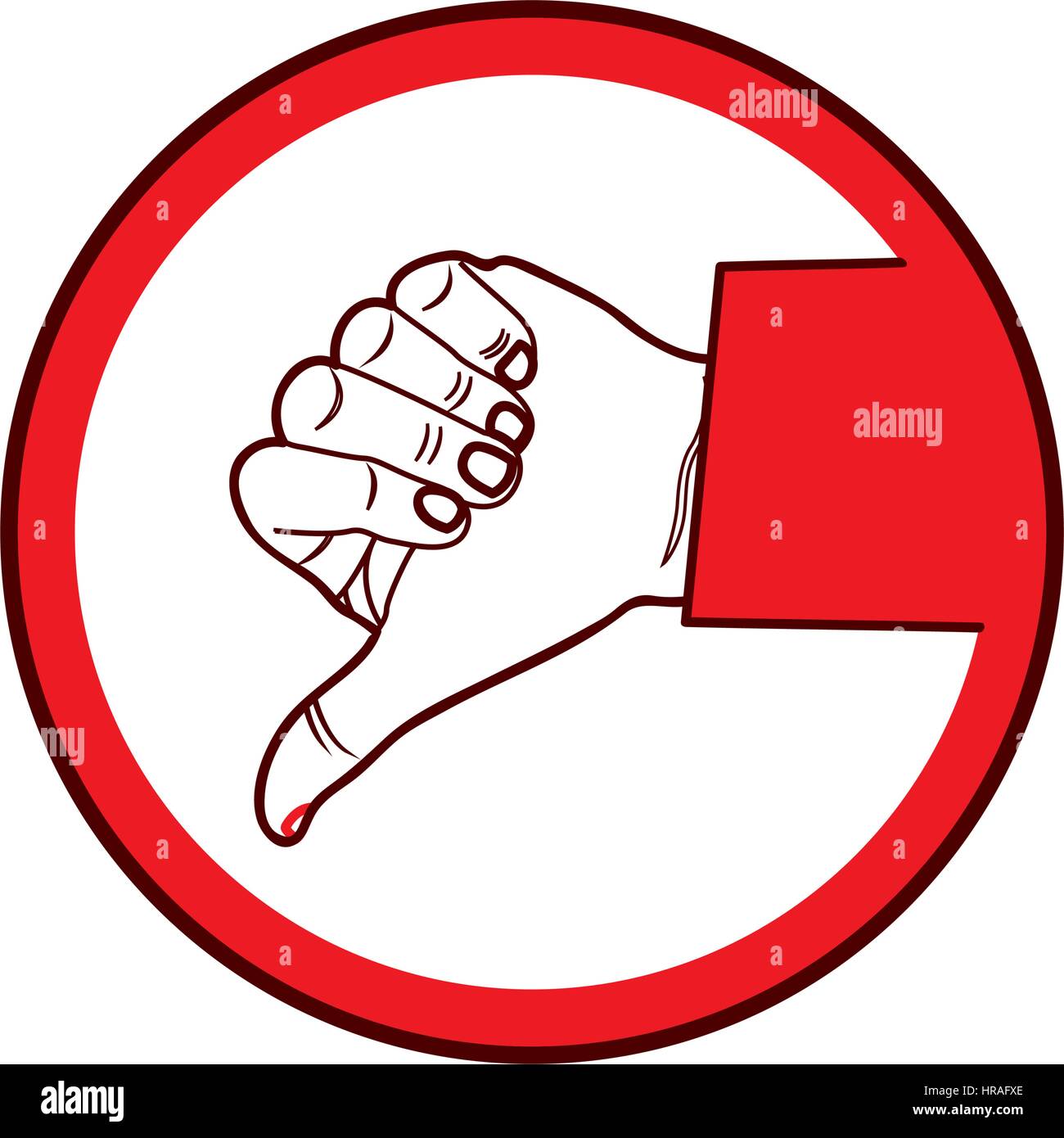 Digital disappointed Stock Vector Images - Alamy