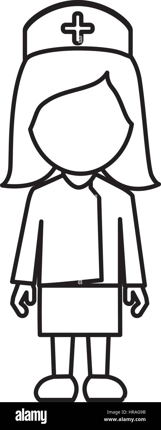 Faceless nurse art hi-res stock photography and images - Alamy