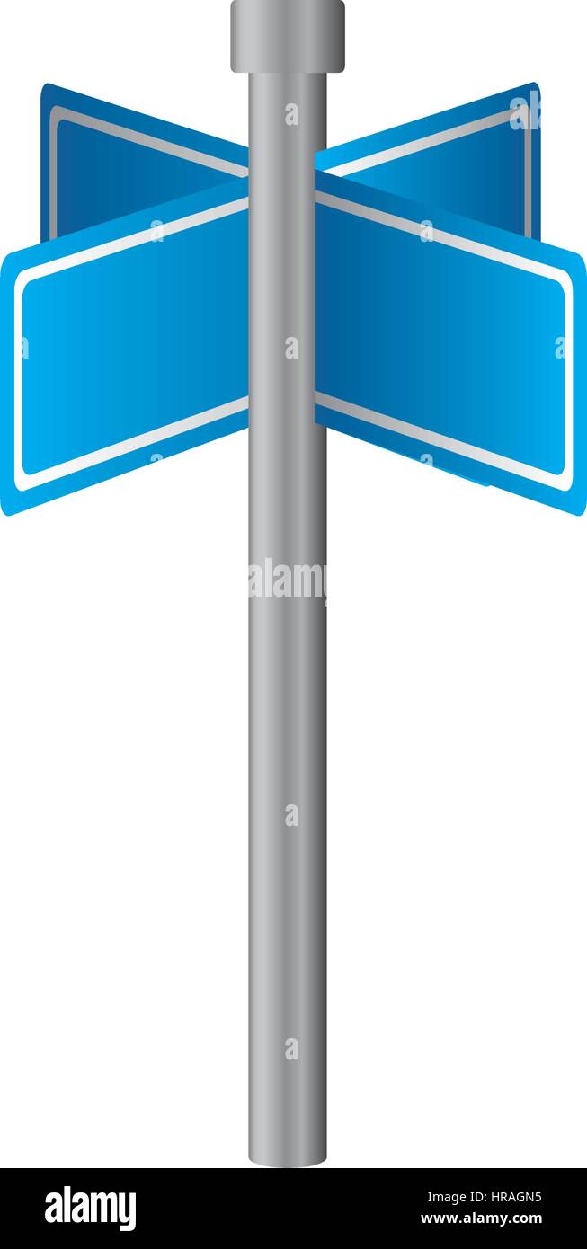 rectangle shape with metal multidirectional pointers Stock Vector Image ...