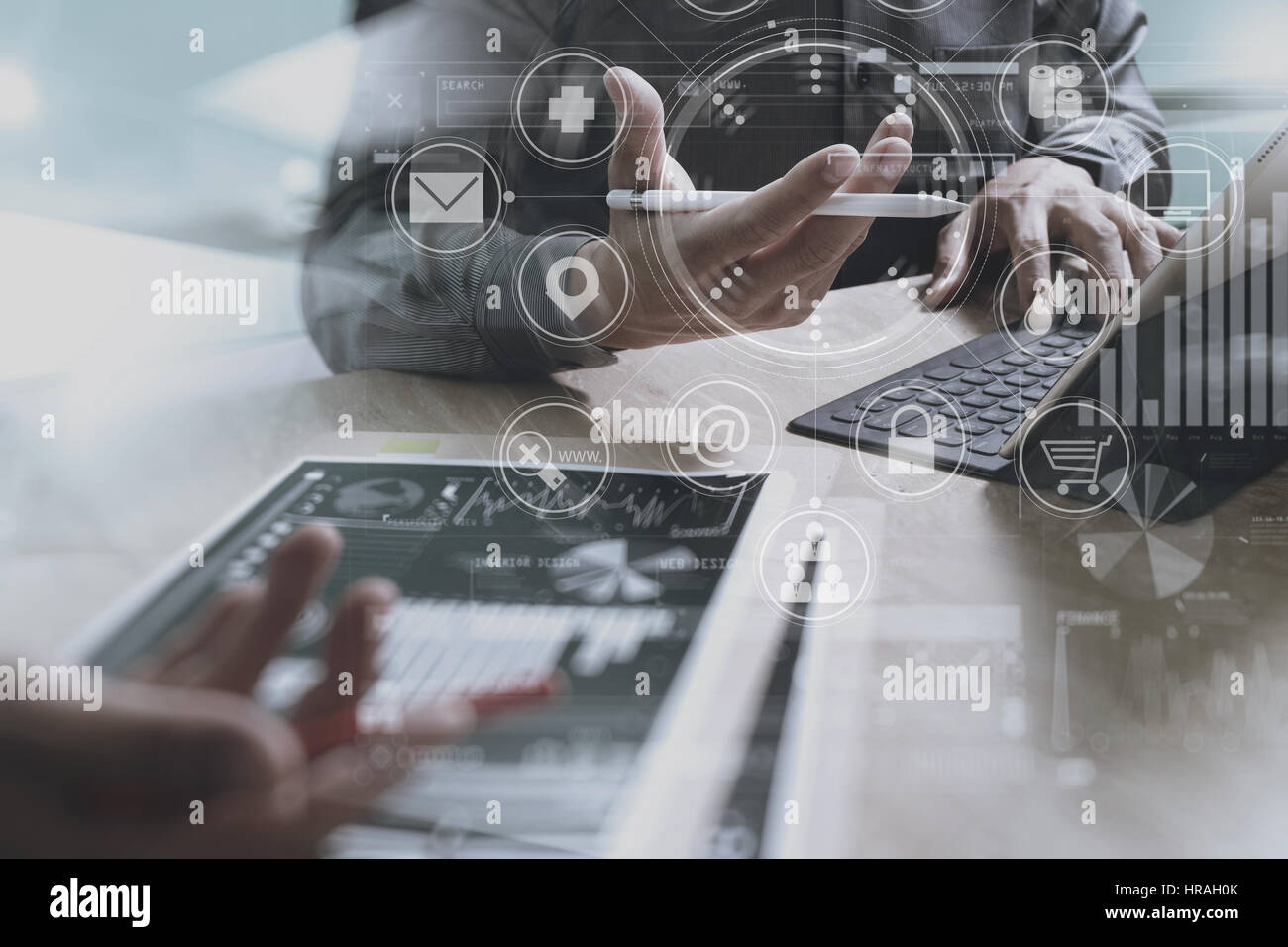 Designer Businessman hand using smart phone,mobile payments online ...