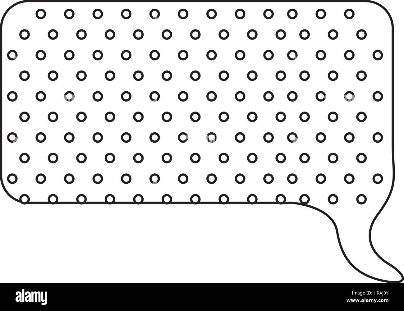 monochrome contour with callout for dialogue shape of rectangle with ...