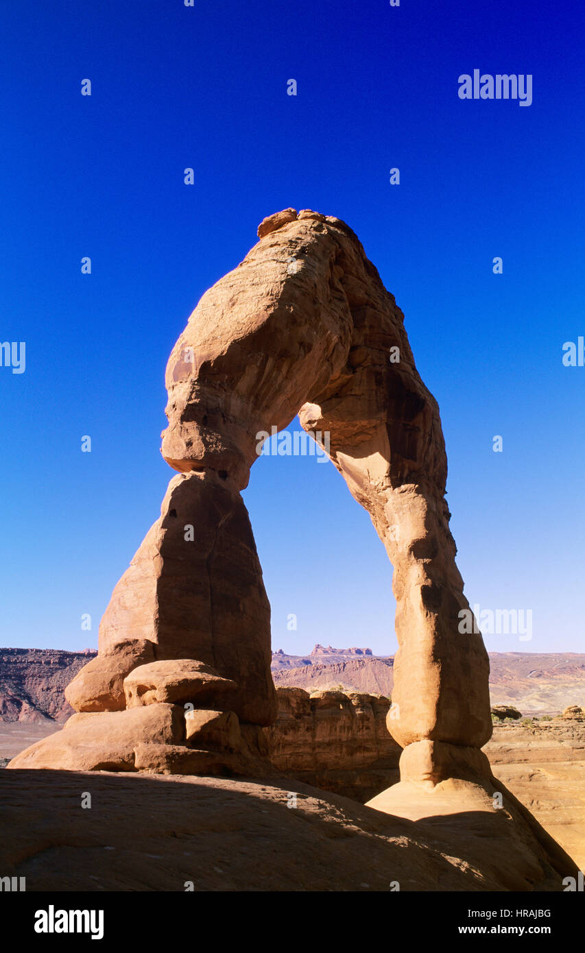 Delicate Arch, Arches National Park, Utah, U.S.A Stock Photo - Alamy