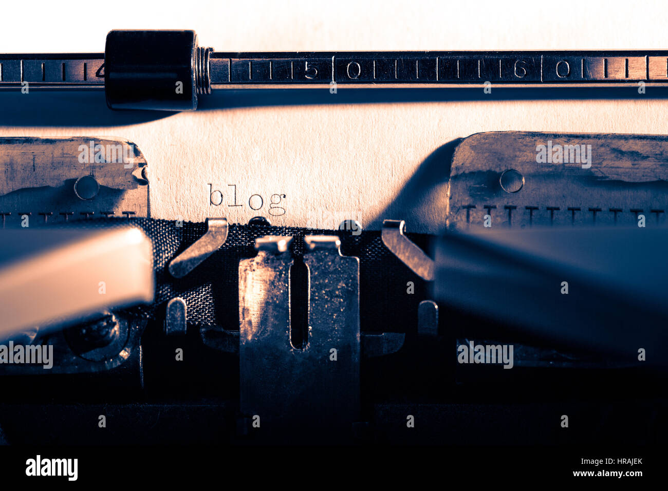 Part of old typewriter in closeup Stock Photo - Alamy