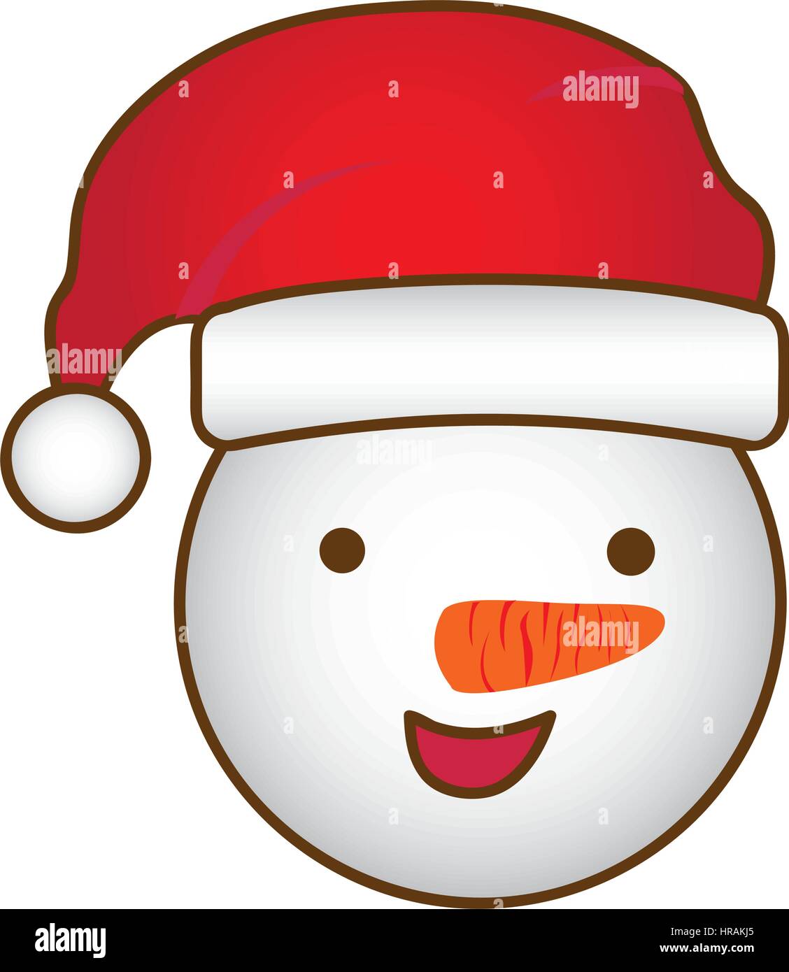 Cartoon snowman hi-res stock photography and images - Alamy