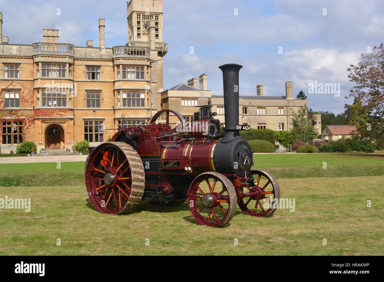 1899 Burrell Traction Engine Stock Photo - Alamy