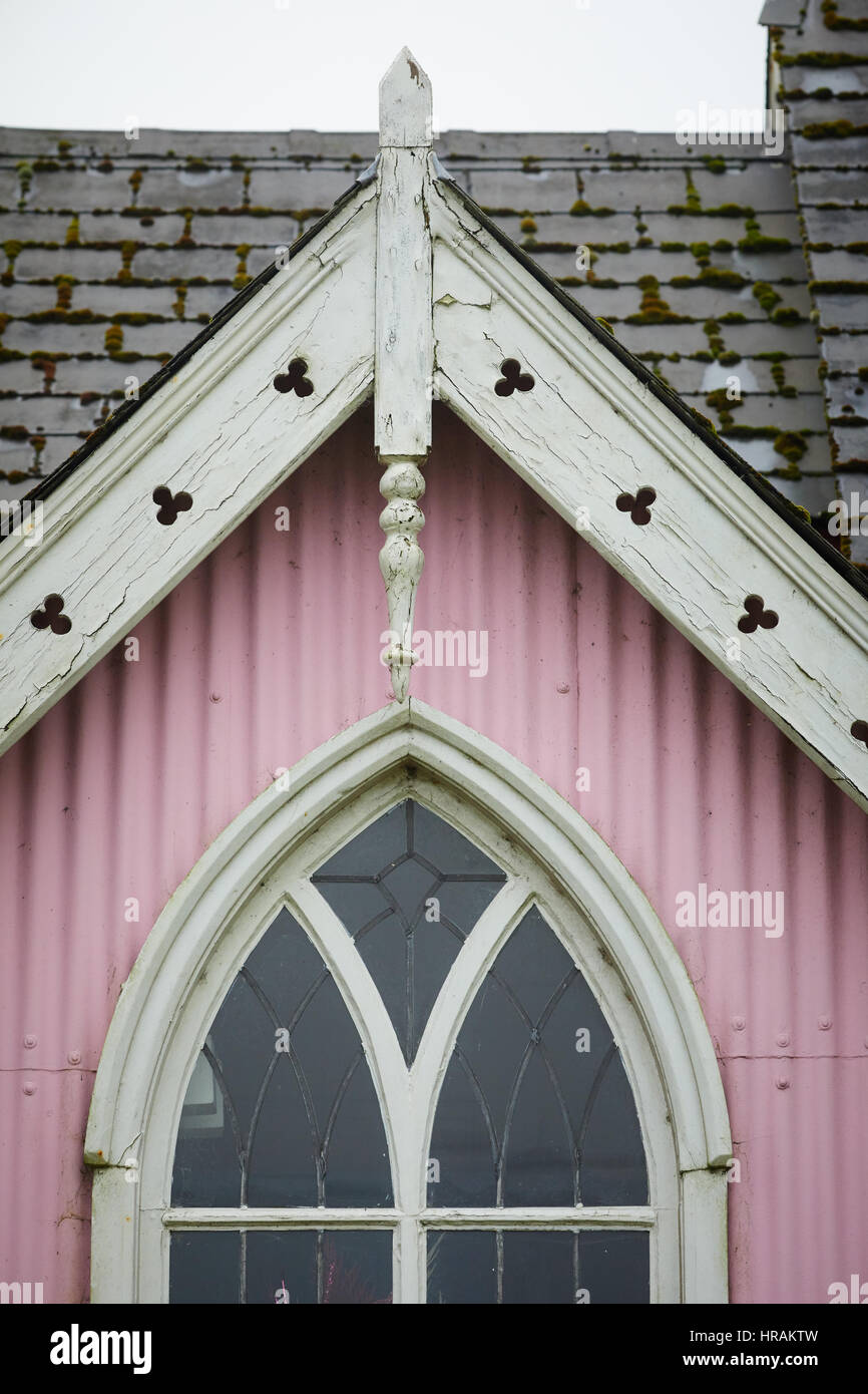 Visible form the m6 motorway pink landmark St Philip's Church New Inn ...