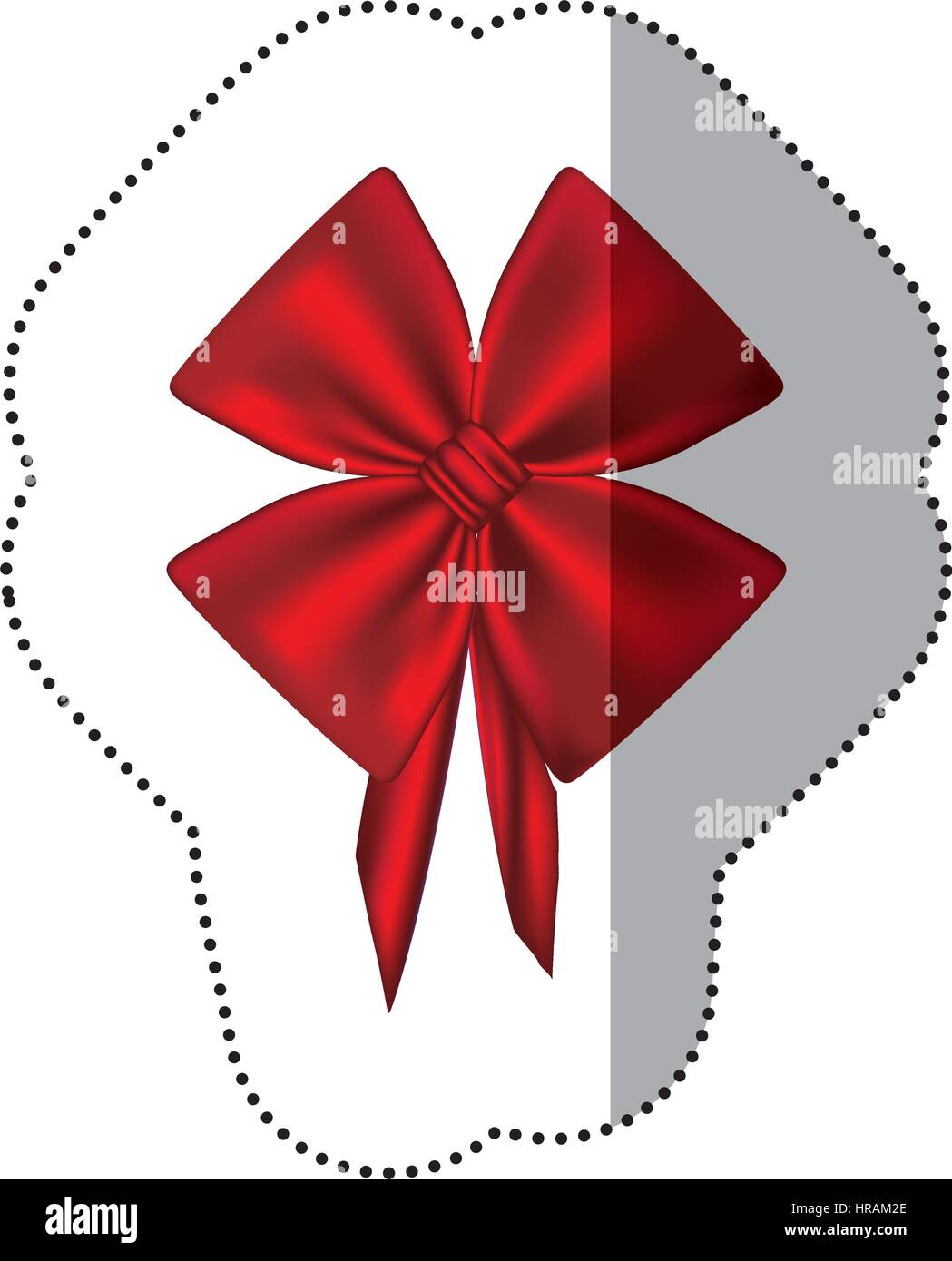 sticker satin shiny ribbon with tape holding Stock Vector Image & Art ...