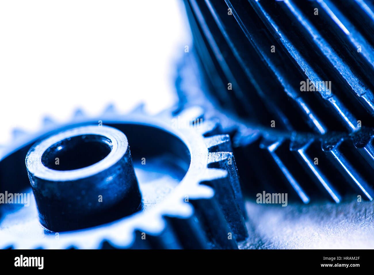 Mechanical ratchets in closeup and toning view Stock Photo - Alamy