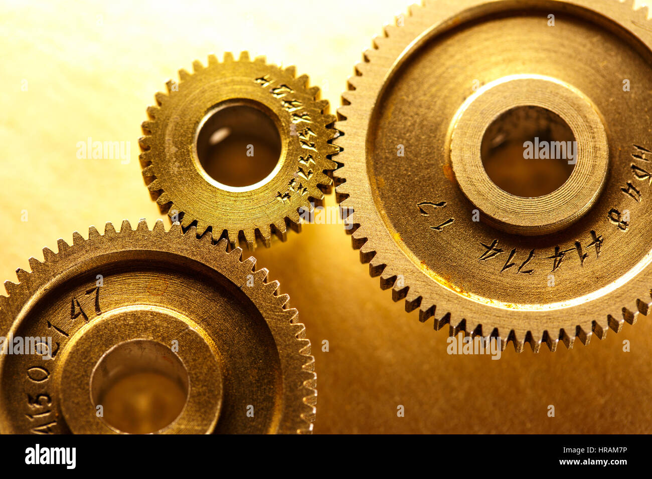 Mechanical ratchets in closeup and toning view Stock Photo - Alamy