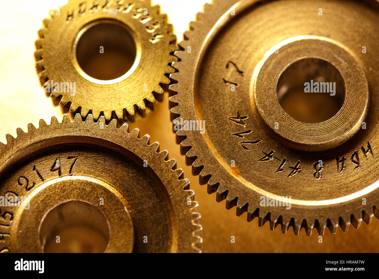 Mechanical ratchets in closeup and toning view Stock Photo - Alamy