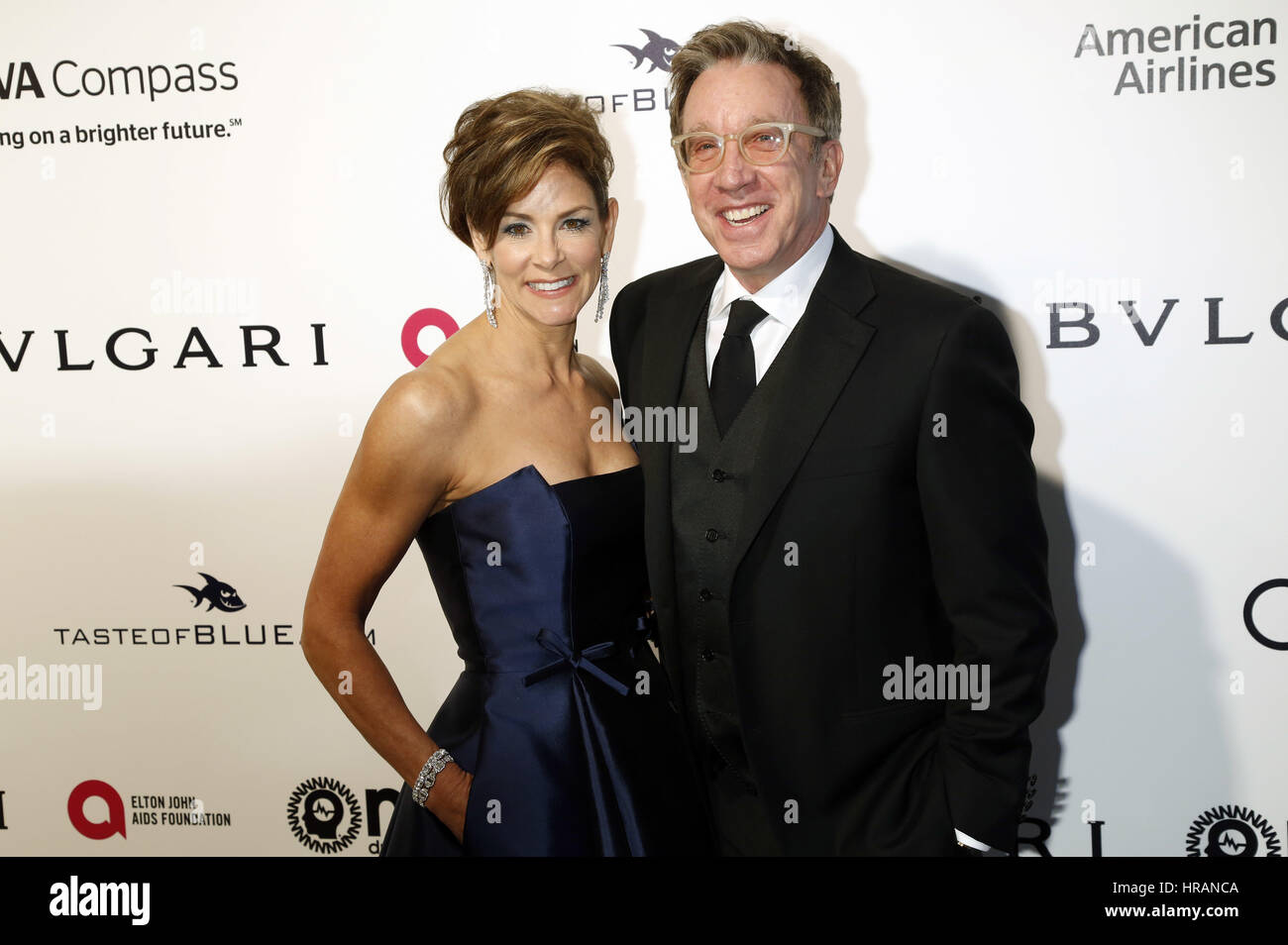 Tim allen and wife hi-res stock photography and images - Alamy
